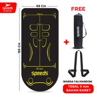 Review Matras Yoga Mat Pu Karet Matras Premium Karpet Spons Speeds 027 ...