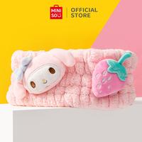 Review MINISO X SANRIO Headband My Melody Bando Bandana Facial Handuk ...
