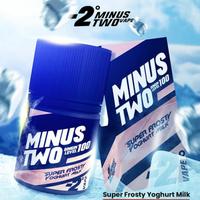 Review Minus Two V4 Yoghurt Milk Super Frosty Level 100 60ML / Liquid ...