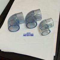 Review Elbow PVC Bening Transparan 3/4" inch PVC Clear | Tokopedia