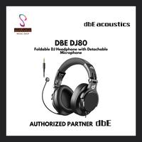 Review dbE DJ80 Foldable DJ Headphone with Detachable Microphone ...