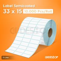 Jual Barcode Label 33 X 15 3 Line Terlengkap - Daftar Harga April 2024 ...