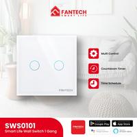 Review FANTECH Saklar Touch Smart Wall Switch Saklar Lampu Wi-Fi - 2 ...