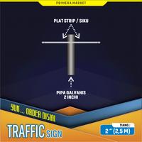 Review RAMBU TIANG TANAM 3 METER MODEL PERSEGI PANJANG CUSTOM - DIA 2 ...