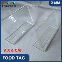 Jual Food Tag Murah & Terbaik - Harga Terbaru Oktober 2025