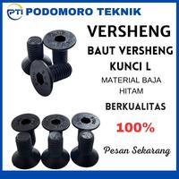 Jual Baut Countersink Terbaik - Harga Murah Mei 2024 & Cicil 0%