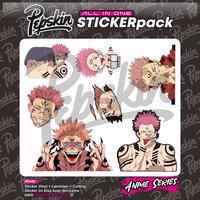 Review Sticker Pack All in one AIO Jujutsu - Sukuna | Tokopedia