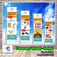 Jual T Banner Terlengkap - Daftar Harga Agustus 2025 & Cicilan 0%