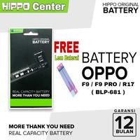 Review Baterai Hippo OPPO F9 / F9 Pro / R17 Battery OPPPO BLP-681 ...