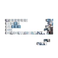 Review SHEN HE SHENHE Genshin Impact Keycaps Keycap OEM PBT Double Shot ...