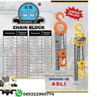 Jual Chain Block 5 Ton Terbaik - Harga Murah Juni 2024 & Cicil 0%