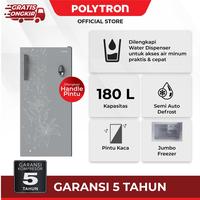 Review POLYTRON Kulkas 1 Pintu Belleza 180 Liter PRD 18J - silver ...