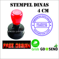 Review Stempel Dinas, Stempel Sekolah, Stempel Yayasan Ukuran diameter ...