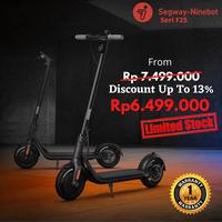 Review Segway Ninebot Kick Scooter F25 Garansi Resmi / Skuter Listrik ...