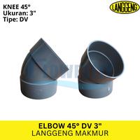 Jual Elbow 45 Derajat Terbaik - Harga Murah Januari 2025 & Cicil 0%