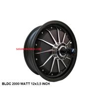 Review BLDC MOTOR LISTRIK / BLDC 2000 WATT - 12 inch x 3.5 | Tokopedia