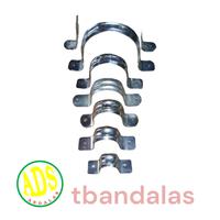 Review Clamp pipa klem pipa Klem besi klem omega 1 1/4 , 1 1/2 , 2 inch ...