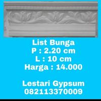 Jual List Gypsum Terbaik - Harga Murah Juni 2024 & Cicil 0%