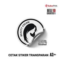Jual Cetak Stiker Bening Terlengkap - Daftar Harga Juni 2024 & Cicilan 0%