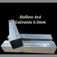 Review HOLLOW 4X4 GALVANIS 0.5MM / HOLO 05 / PARTISI GIPSUM / RANGKA ...