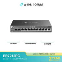 Review Tp-LINK router ER7212PC Omada 3-in-1 Gigabit VPN Router PoE ...