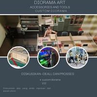Review custom diorama 1 :12 figma, shf dan mafex | Tokopedia