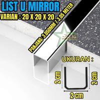 Jual List U Stainless Terlengkap - Harga Murah Juni 2024 & Cicil 0%