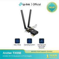 Review TP-LINK Archer TX55E AX3000 Wi-Fi 6 Bluetooth 5.2 PCIe Adapter ...