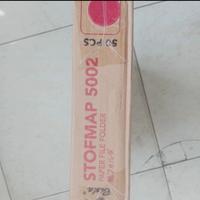 Review stop map folio biola harga satu dus isi 50 lembar - Merah | Tokopedia