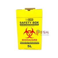 Review Safety Box 5 Liter / Sampah Medis / Limbah Medis / Bio Hazard ...