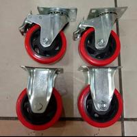 Jual Roda Polyurethane Terbaik - Harga Murah Mei 2024 & Cicil 0%