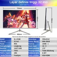Review MIIGO- layar lengkung 32 inci , tampilan HD, Panel IPS，Monitor ...