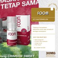 Review FOOM ICY WATERMELON LIQUID SALT 30MG 30ML CRIMSON SWEET BY ...