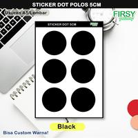 Review Sticker Dot Warna 5CM, Label Warna Bulat Polos, Stiker Polos ...