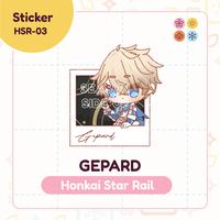 Review Honkai Star Rail Glitter Sticker Season SideUp - Gepard | Tokopedia