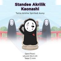 Review Standee Akrilik Chibi Anime Spirited Away Kaonashi & Naga Haku ...