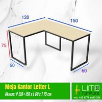 Jual Meja Kantor Letter L Terbaik - Harga Murah Juni 2024 & Cicil 0%