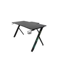 Review Rexus Gaming Desk / Meja Gaming Gala RGB - Black-Black | Tokopedia