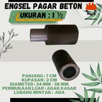 Review Engsel bubut pagar besi beton berbagai ukuran - 11/2 | Tokopedia