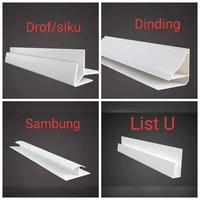 Jual List Plafon Pvc Terlengkap - Harga Murah April 2024 & Cicil 0%