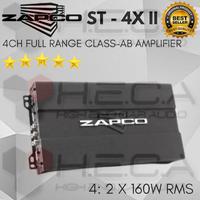 Review ZAPCO ST-4X II Power Amplifier 4 Channel Ampli 4Ch Class AB Full ...