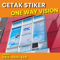 Jual Stiker One Way Terbaik - Harga Murah Mei 2024 & Cicil 0%