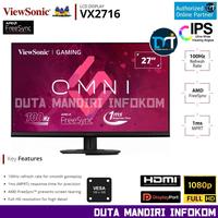 Review ViewSonic VX2716 27" Inch - IPS FHD 100Hz 1ms HDMI DP Speaker Monitor | Tokopedia