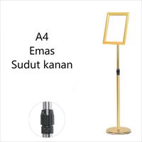 Review A4 Standing Sign Frame Stainless Standing Welcome Sign Standing ...