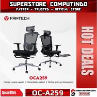 Review Fantech OCA259|OC-A259 Kursi Kantor Kerja Jaring Premium Office ...