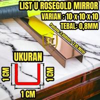 Jual List U Stainless Terlengkap - Harga Murah Februari 2024 & Cicil 0%