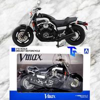Review AOSHIMA Yamaha Vmax 1/12 Scale Diecast Motorcycle Figure - Hitam ...