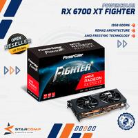 Review PowerColor RX 6700 XT FIGHTER 12GB GDDR6 VGA RX6700XT | Tokopedia