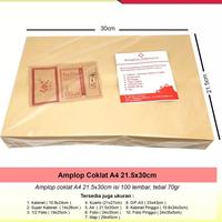 Jual Amplop Coklat A4 Terlengkap - Harga Murah & Grosir Mei 2025