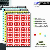 Jual Sticker Angka Terlengkap - Harga Grosir & Murah Oktober 2025